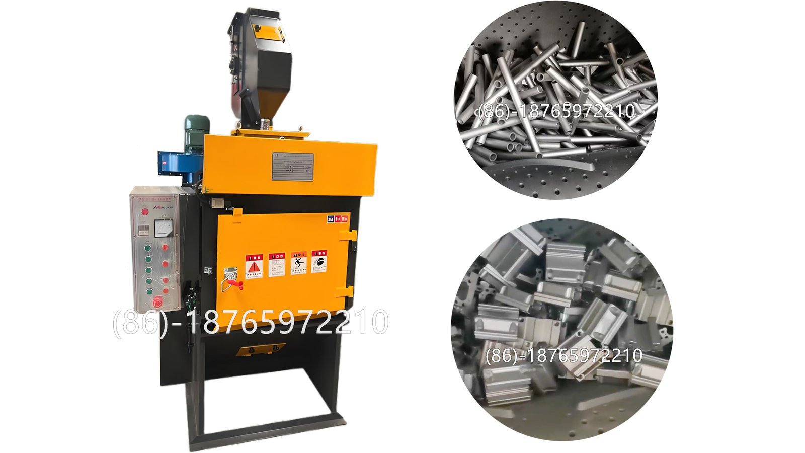 Tumble Blaster: Efficient Surface Cleaning for Mass-Produced Metal ...
